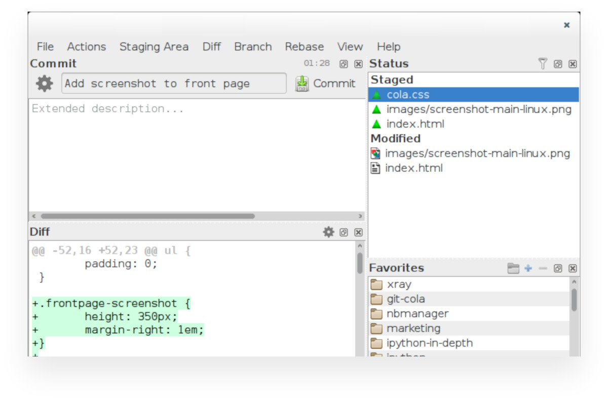 How to install GitCola on Linux