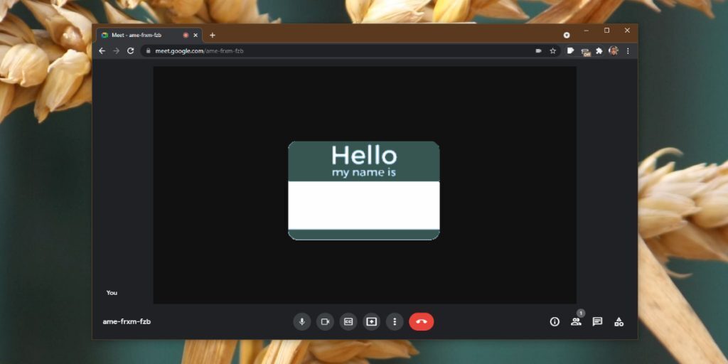 How to change your name on Google Meet