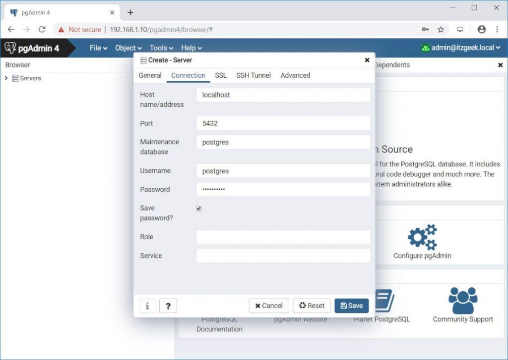How to install Pgadmin on Linux