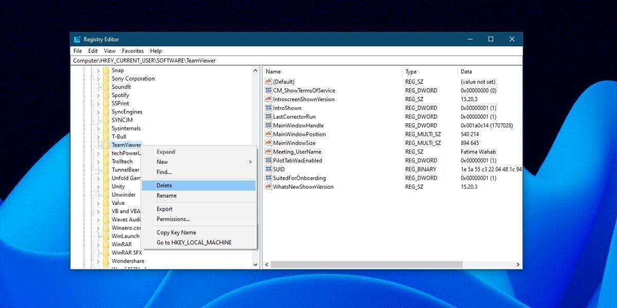 How to fix TeamViewer commercial use detected in Windows 10
