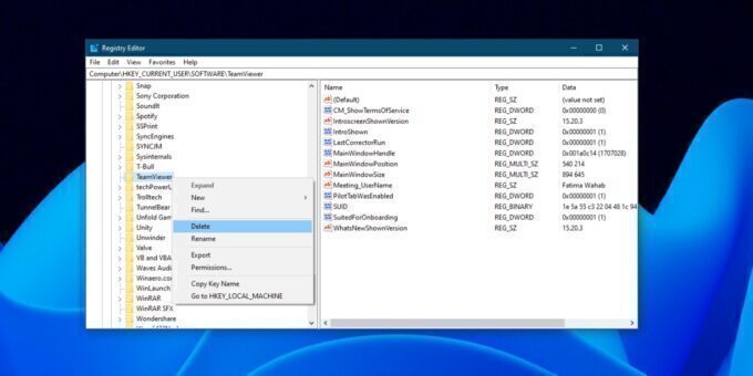 How to fix TeamViewer commercial use detected in Windows 10