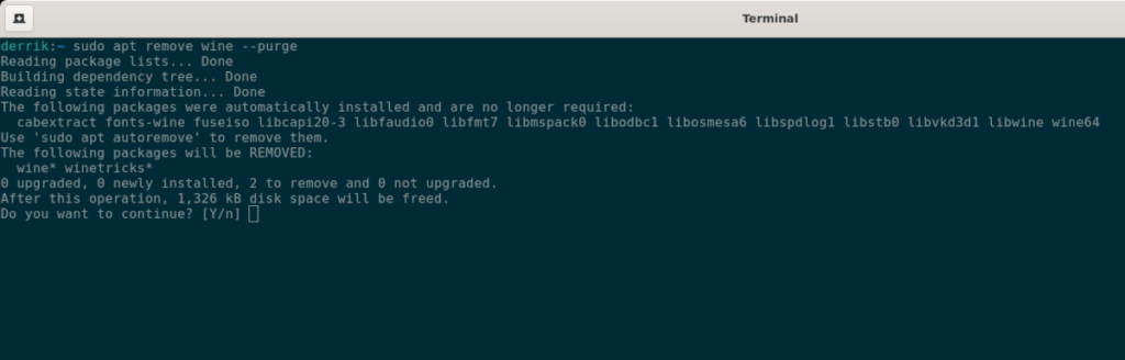 How to purge Wine from Linux