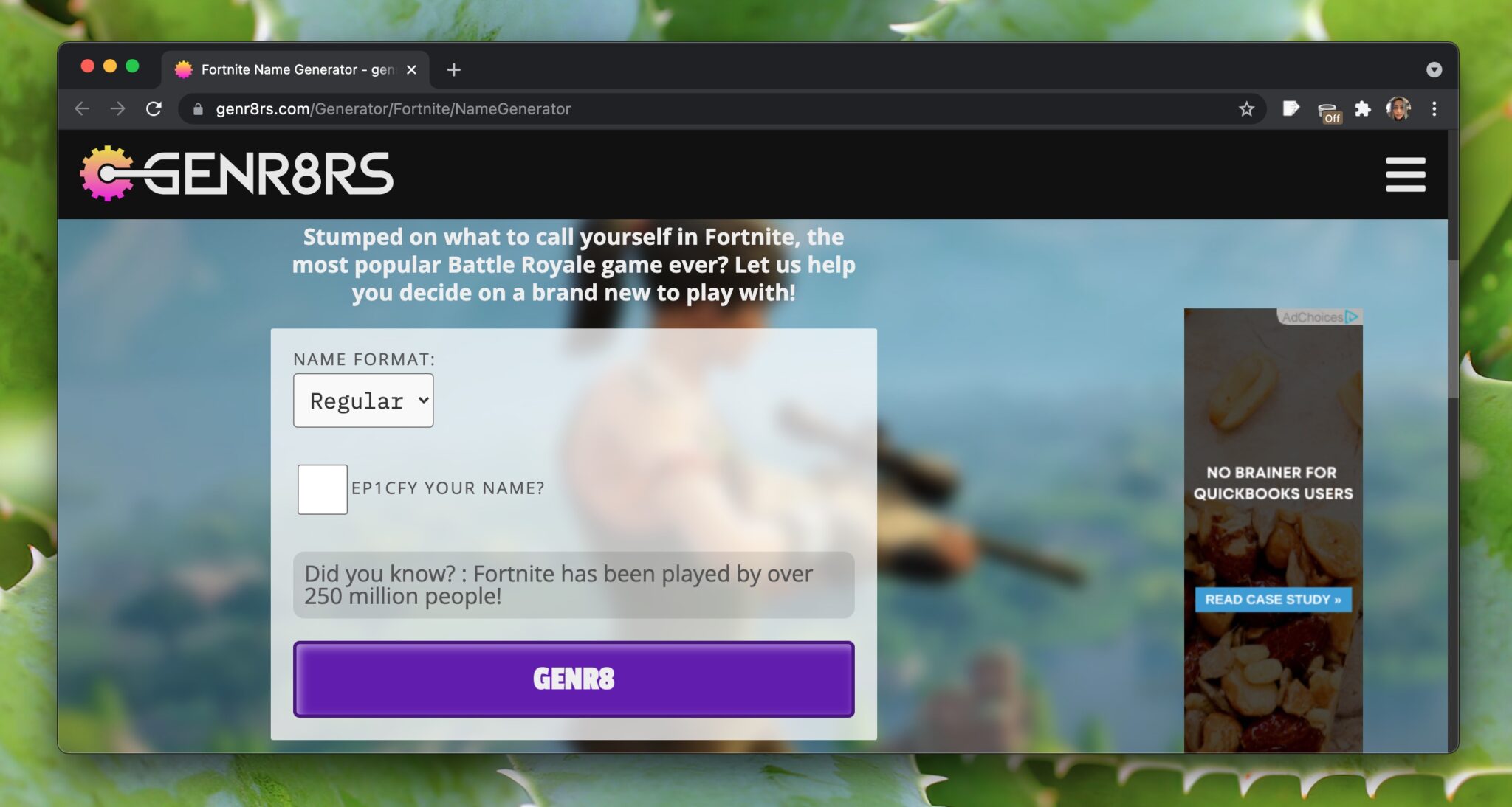 5 cool Fortnite name generator apps