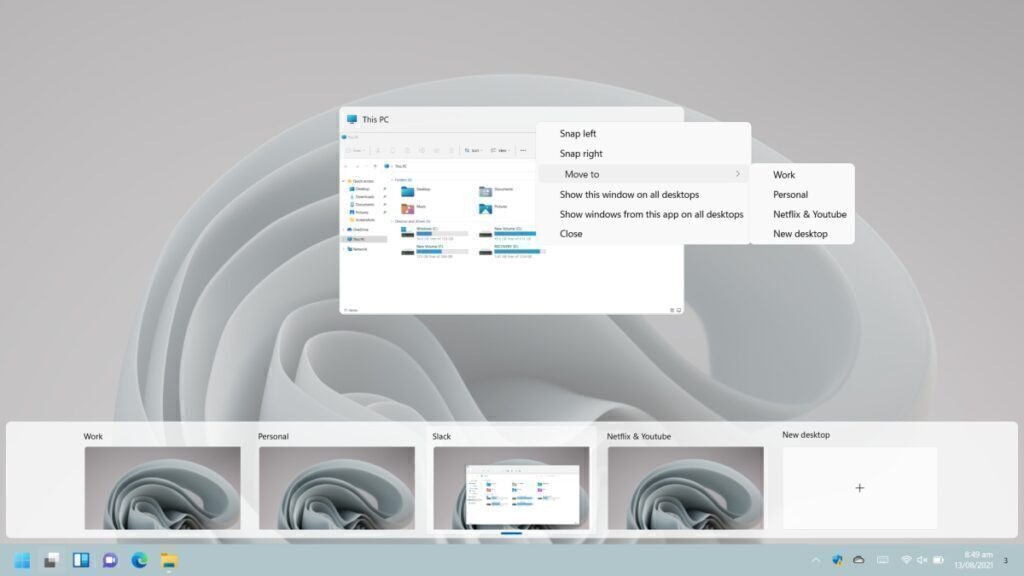 How to use virtual desktops on Windows 11