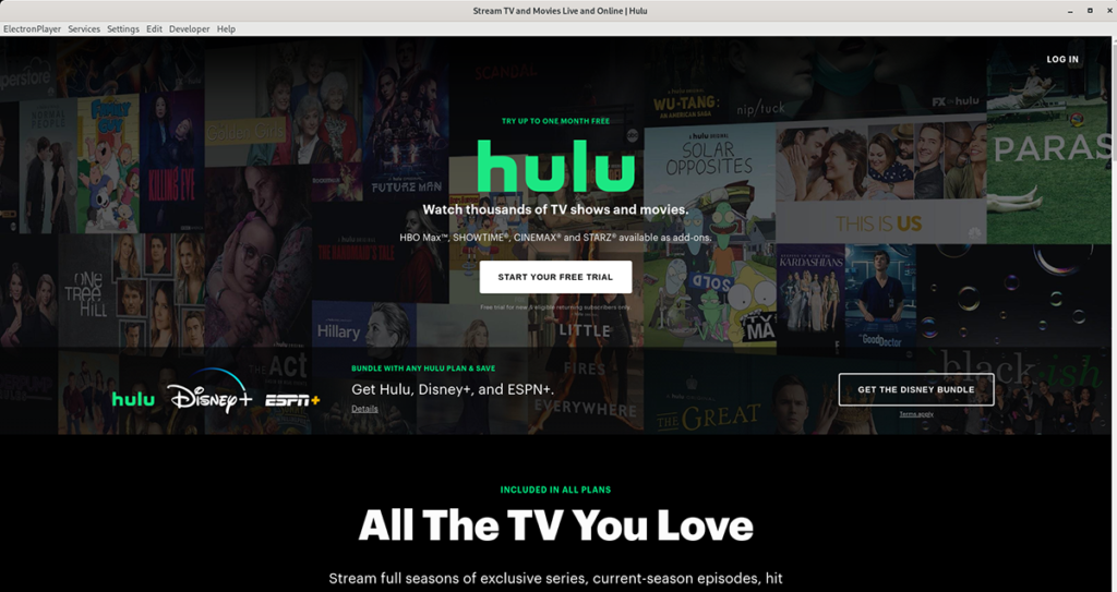 How to watch Hulu on the Linux desktop with Electronplayer