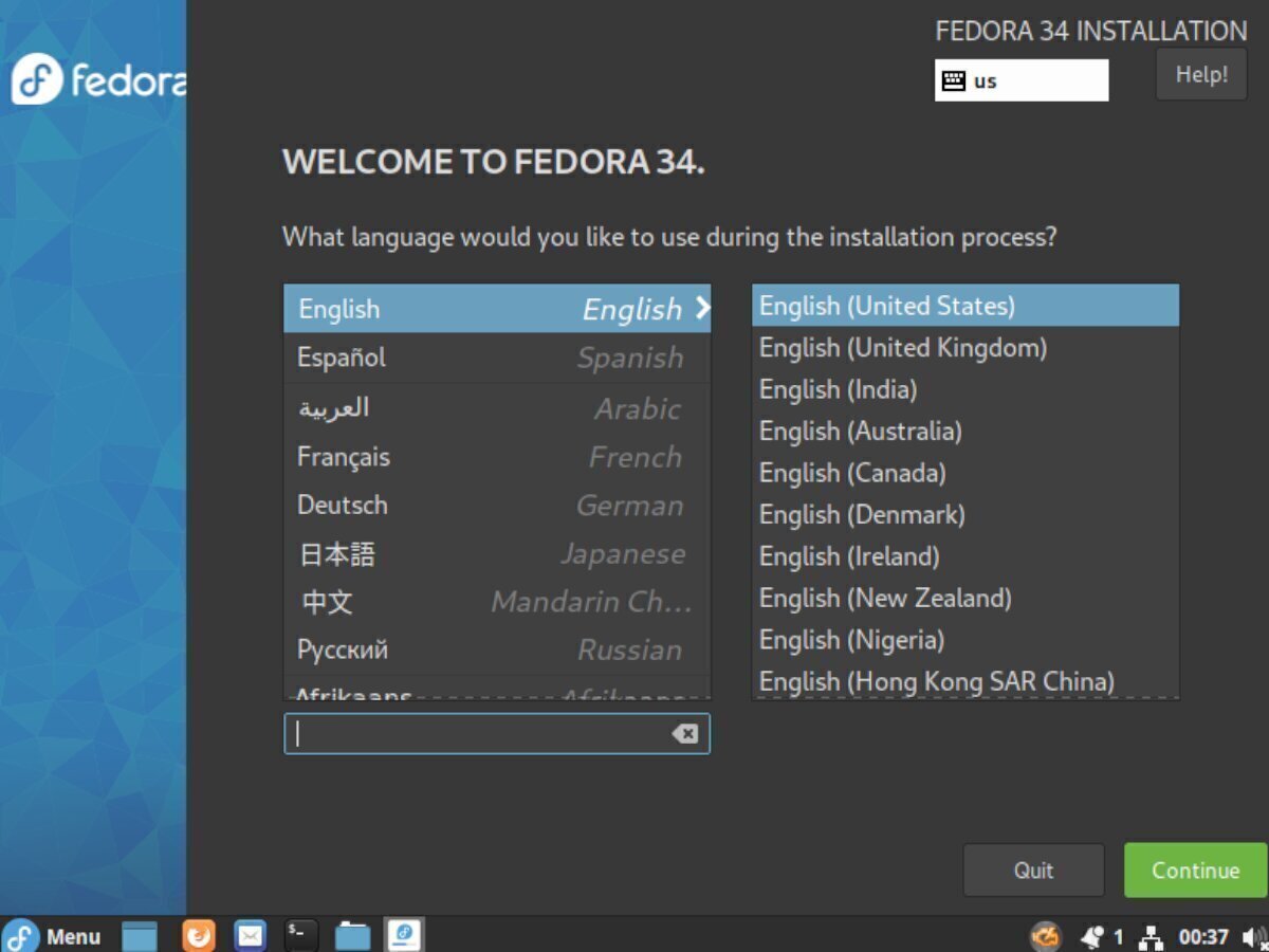 How to install Fedora Cinnamon