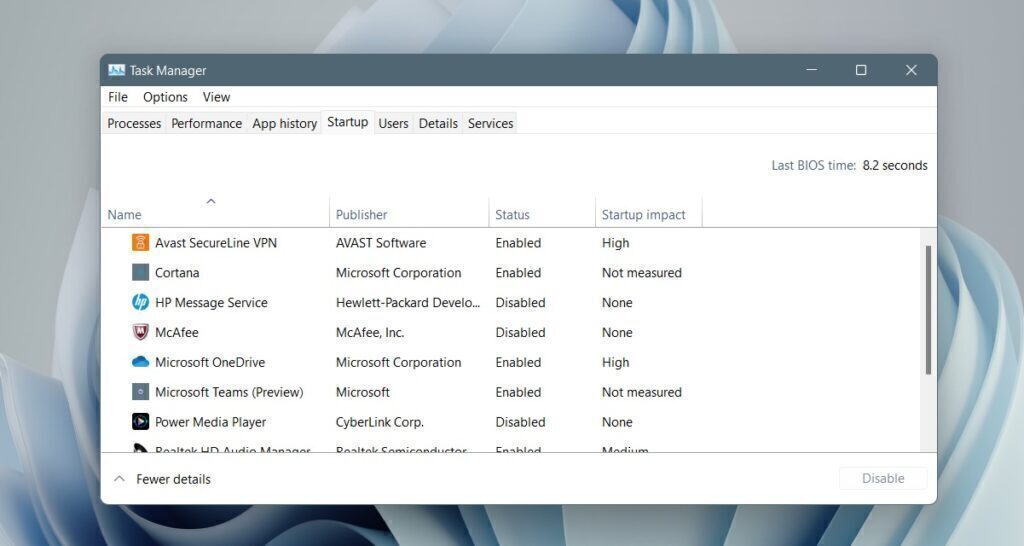 How to find the Windows 11 startup folder location