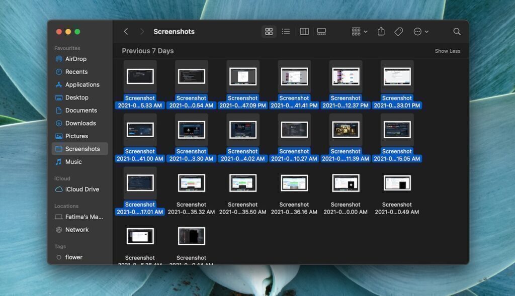 How to select multiple files on macOS