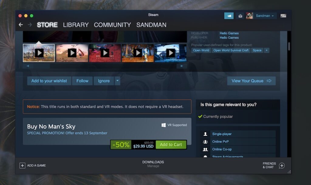 How to download Steam and install games