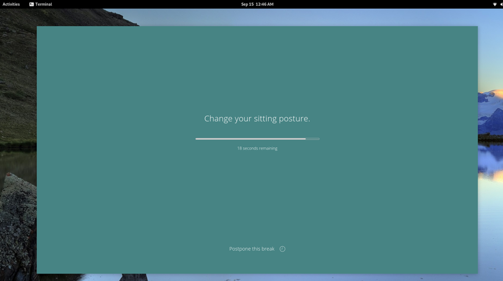 Get healthy reminders on the Linux desktop using Stretchly