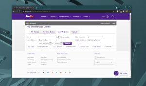 How to check a FedEx claim status