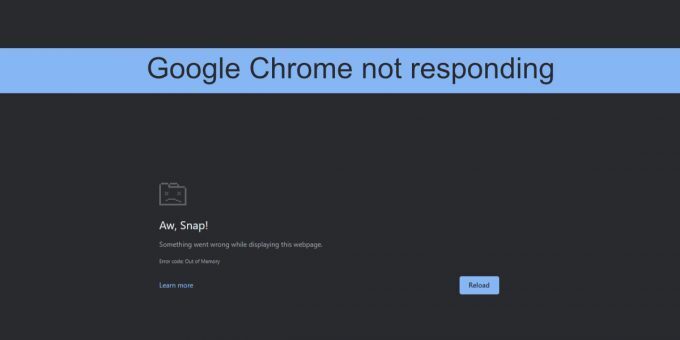 How to fix Google Chrome not responding