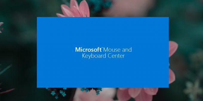 How to install the Microsoft Mouse and Keyboard Center