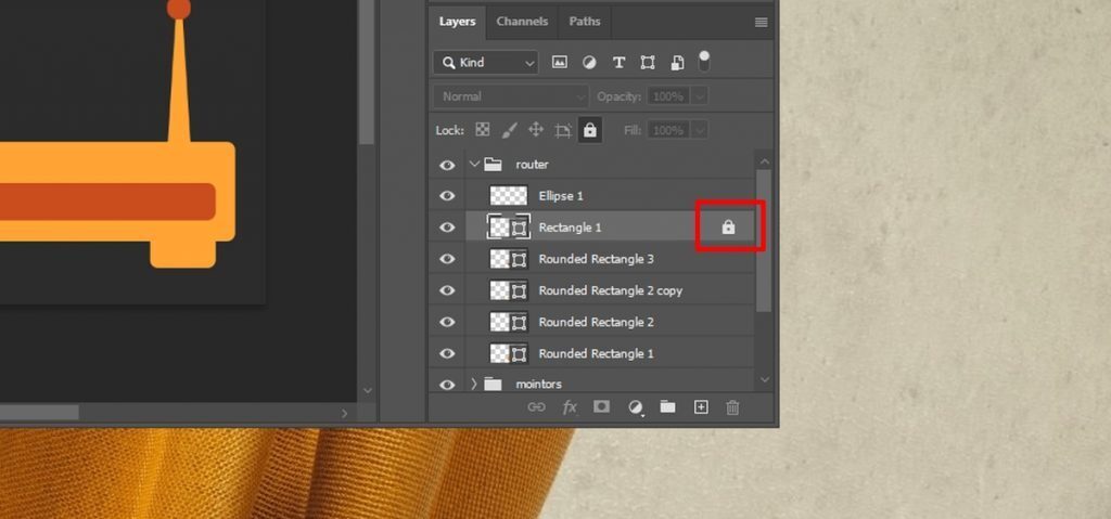 How to unlock layers in Adobe Photoshop