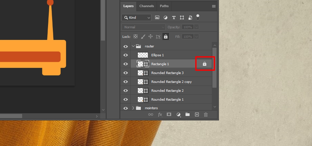 How to unlock layers in Adobe Photoshop