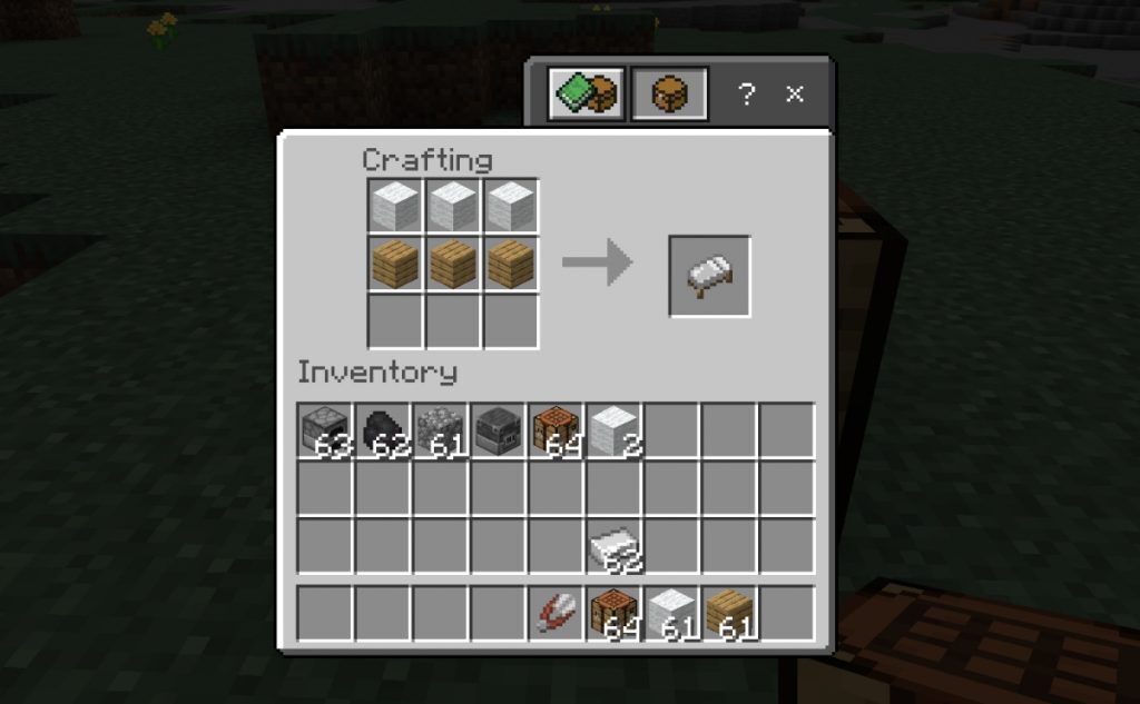 How to make a bed in Minecraft