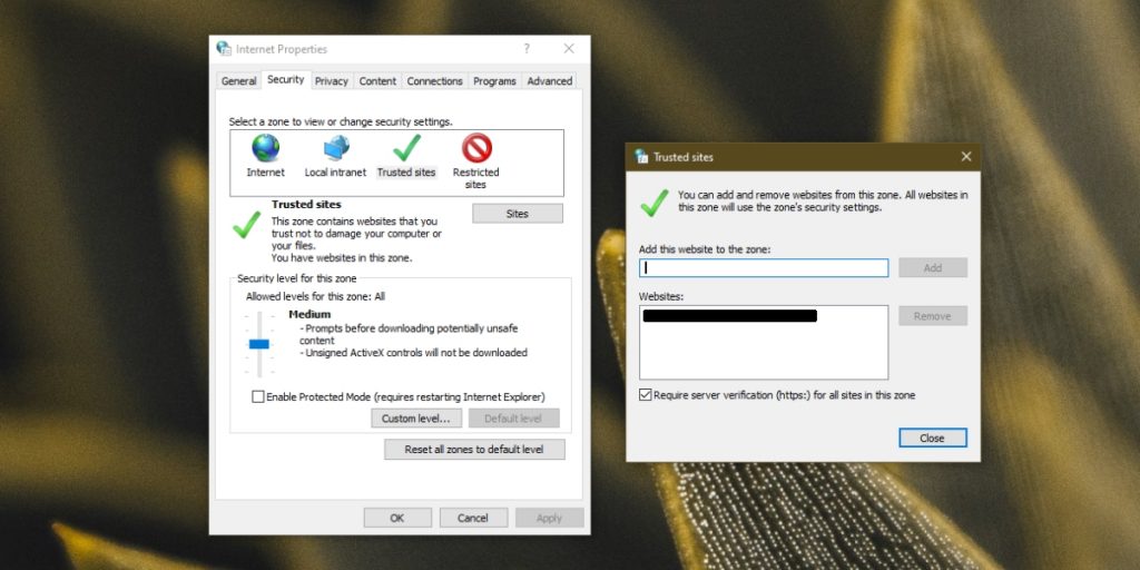Cómo agregar sitios web confiables en un navegador - TecnoLoco
