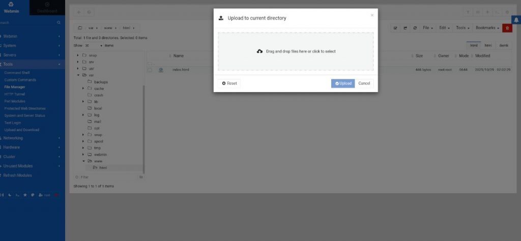 How to set up an Apache web server with Webmin on Ubuntu Server