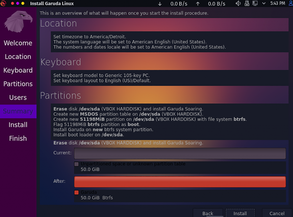 How to install Garuda Linux