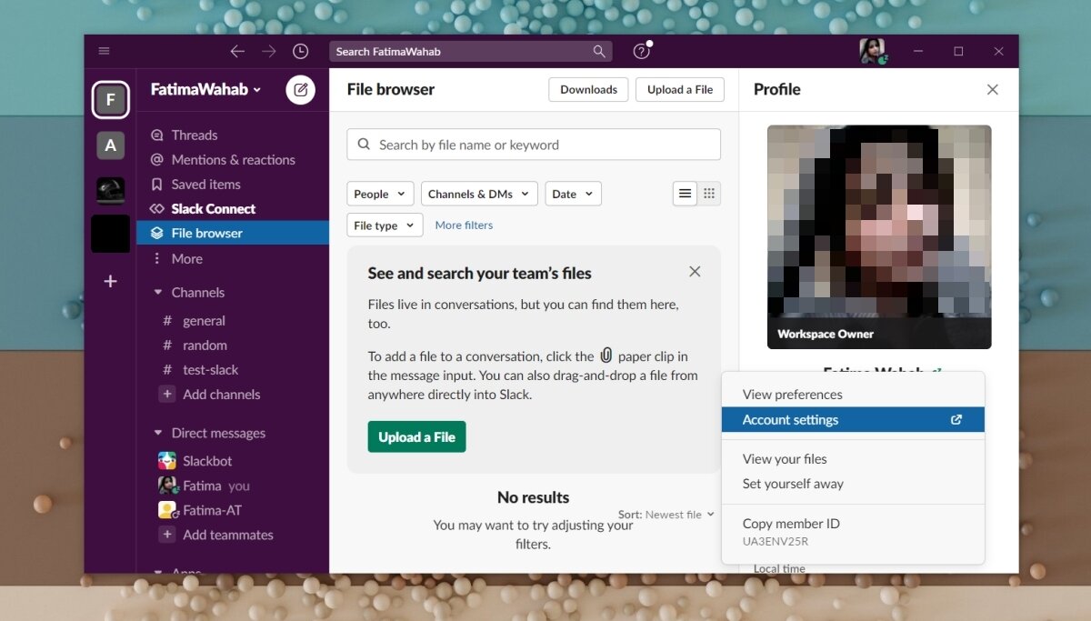 How to leave a Slack workspace