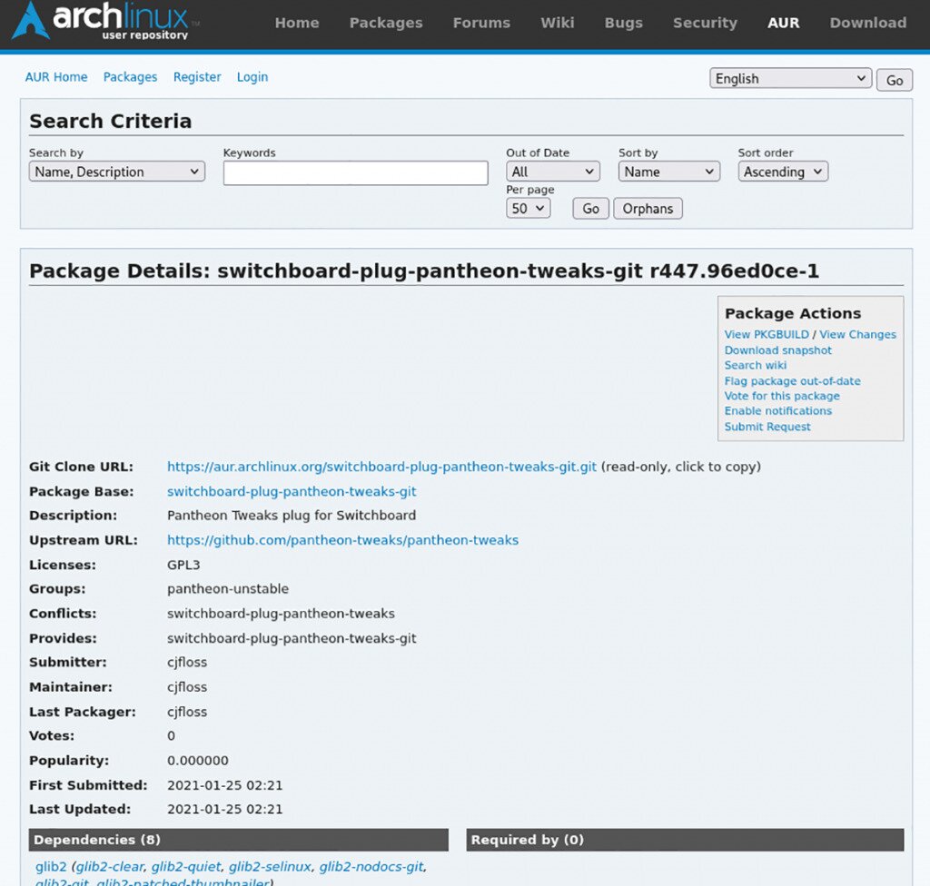 How to install the Elementary OS desktop on Arch Linux