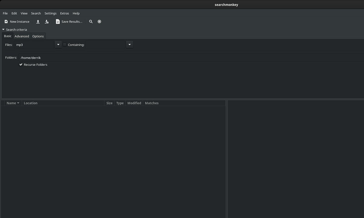 How to use Search Monkey to find files and folders on Linux fast