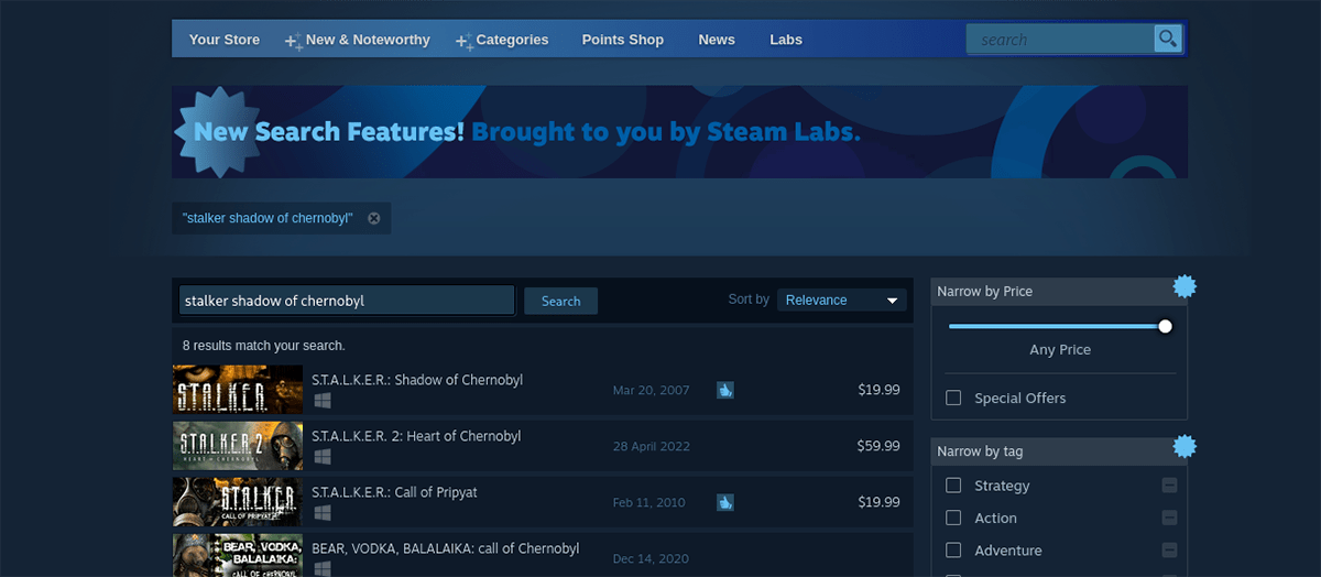 How to play S.T.A.L.K.E.R.: Shadow of Chernobyl on Linux