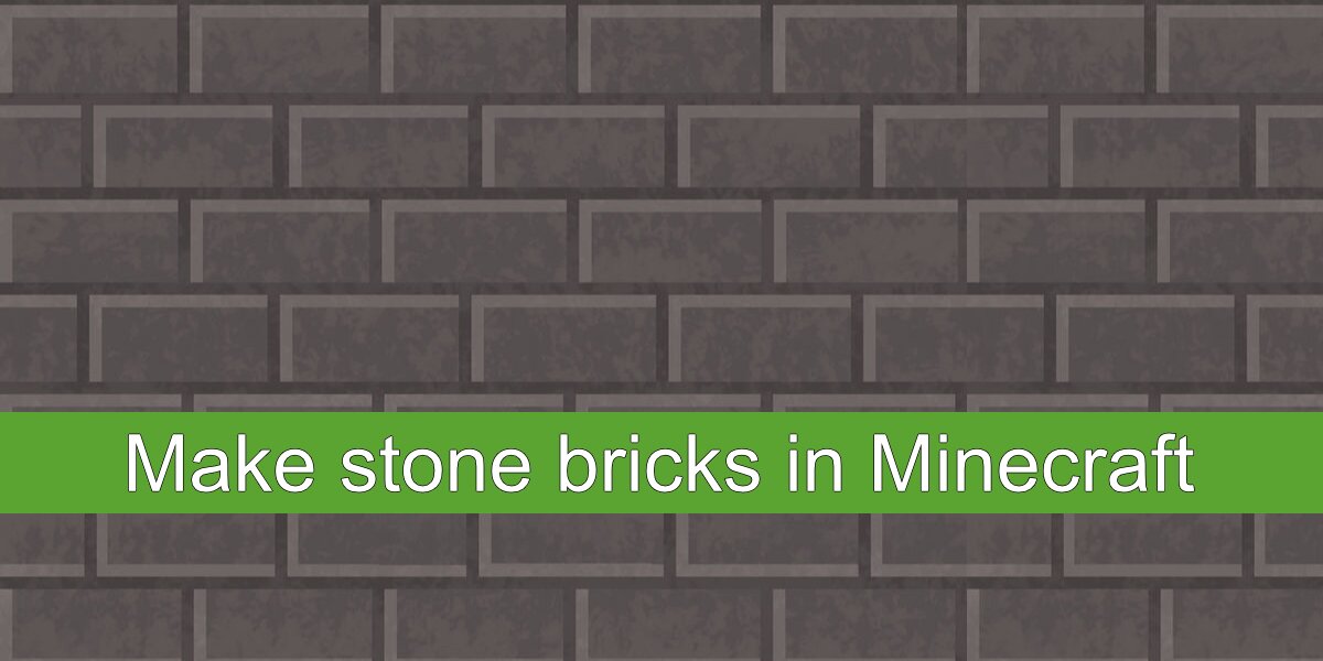 How to make stone bricks in Minecraft