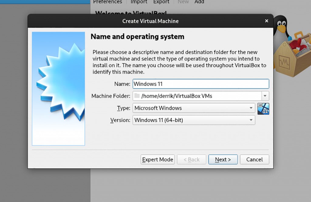 How to run Windows 11 in a virtual machine on Linux