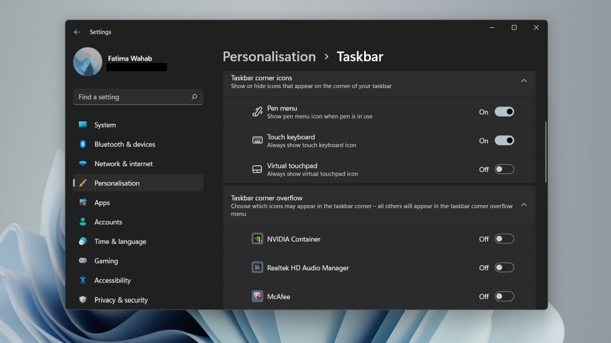 Where is the taskbar in Windows 11