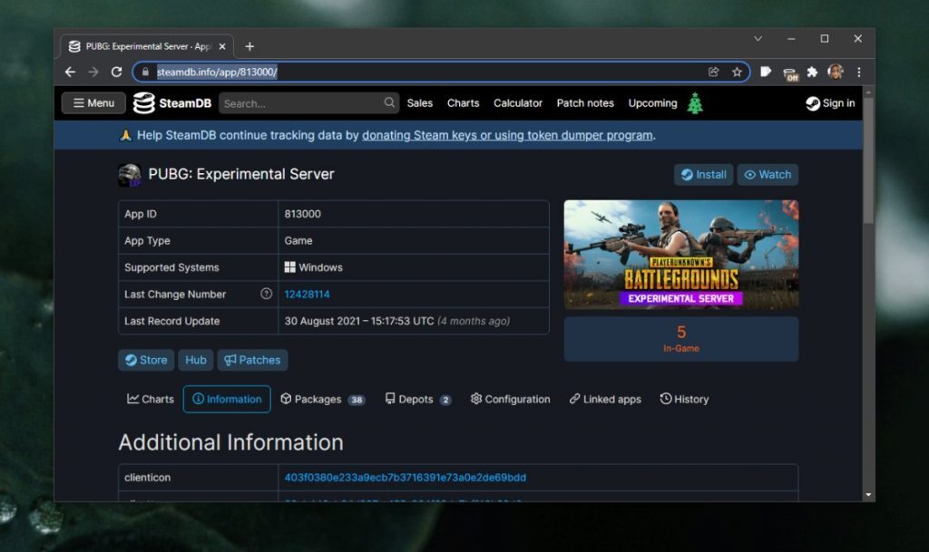 What is a PUBG test server and experimental server
