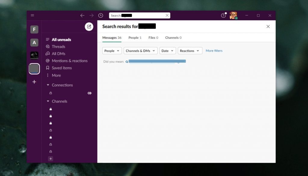 How to search for specific messages on Slack