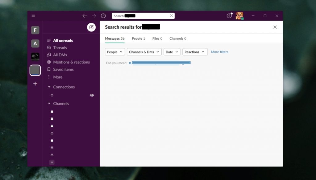 How to search for specific messages on Slack