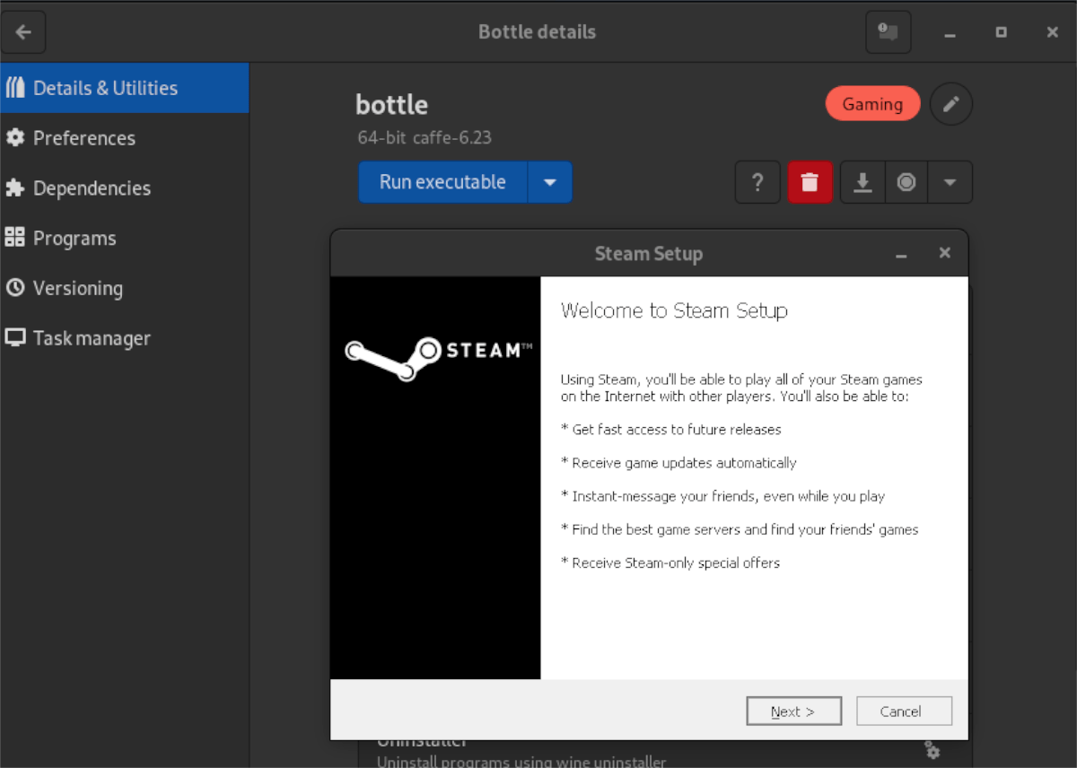 How to run Windows software on Linux easier with Bottles