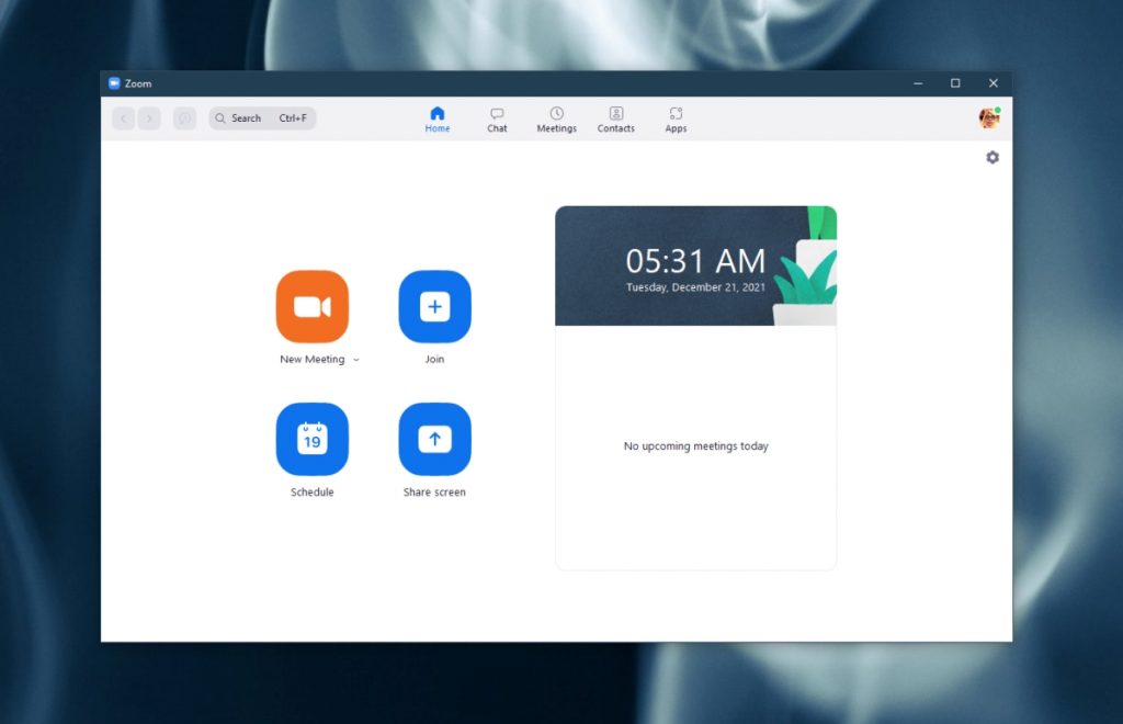 How to check connection speed on Zoom