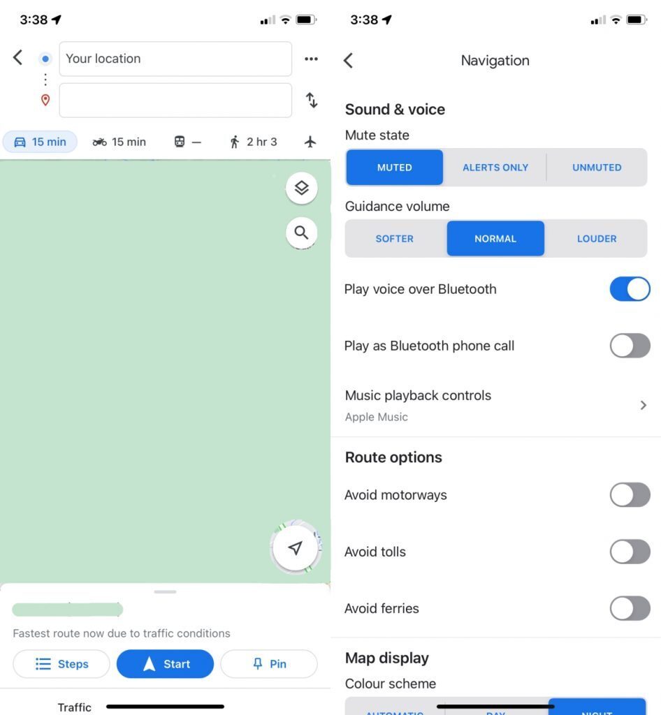 How to use Google Maps while music is playing on your phone