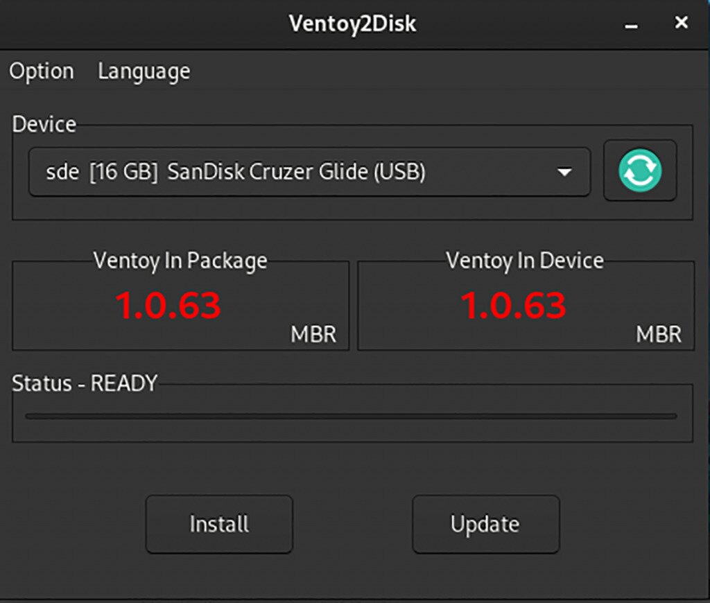 How to install and create a bootable USB with Ventoy in Linux