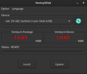How to install and create a bootable USB with Ventoy in Linux