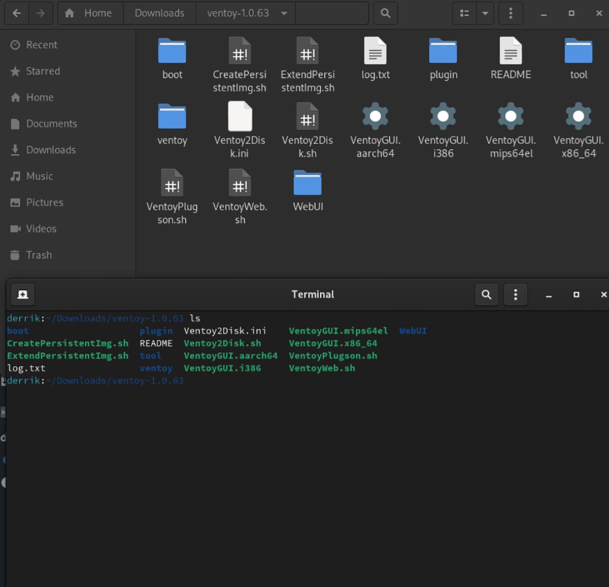 How to install and create a bootable USB with Ventoy in Linux