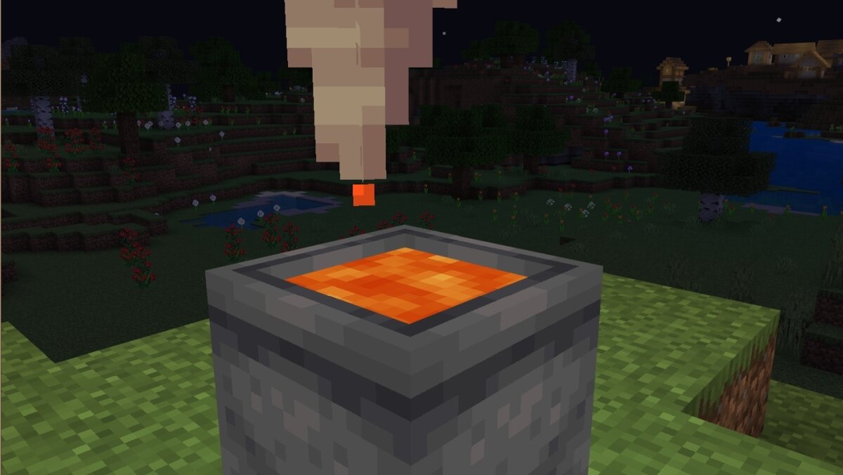 Lava Pool Minecraft