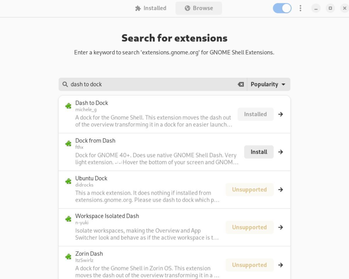How to install Gnome Shell extensions the easy way with Extension Manager