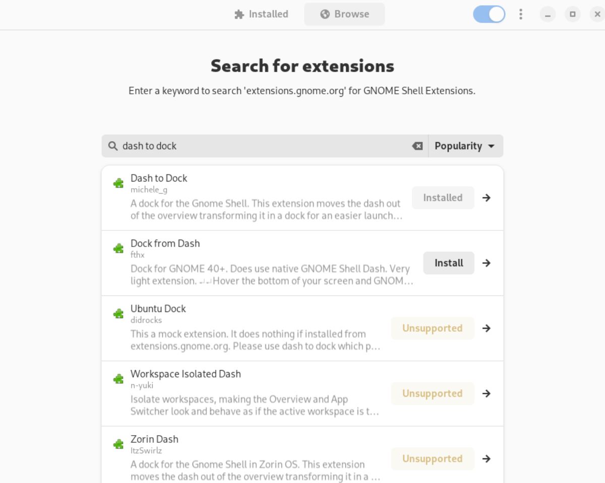 How to install Gnome Shell extensions the easy way with Extension Manager