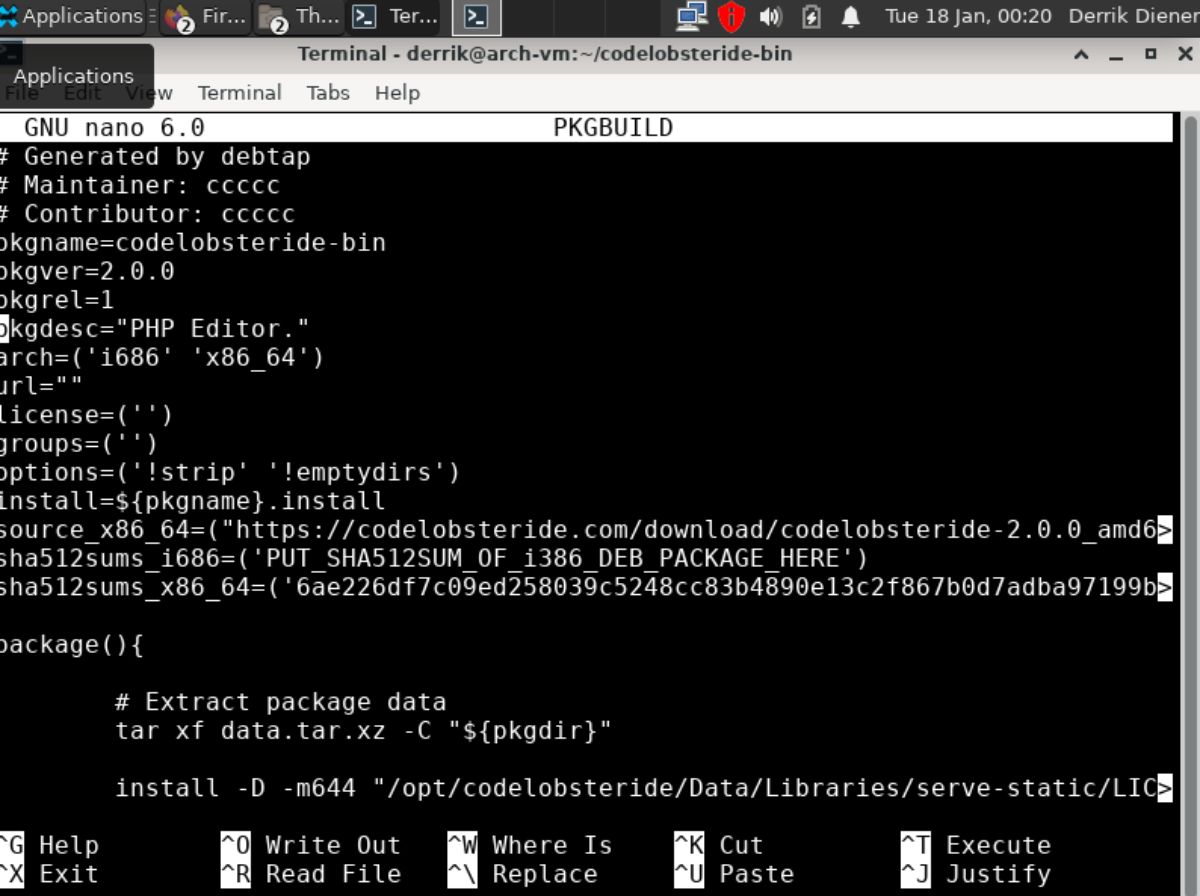 Install Debian packages on Arch Linux with Debtap