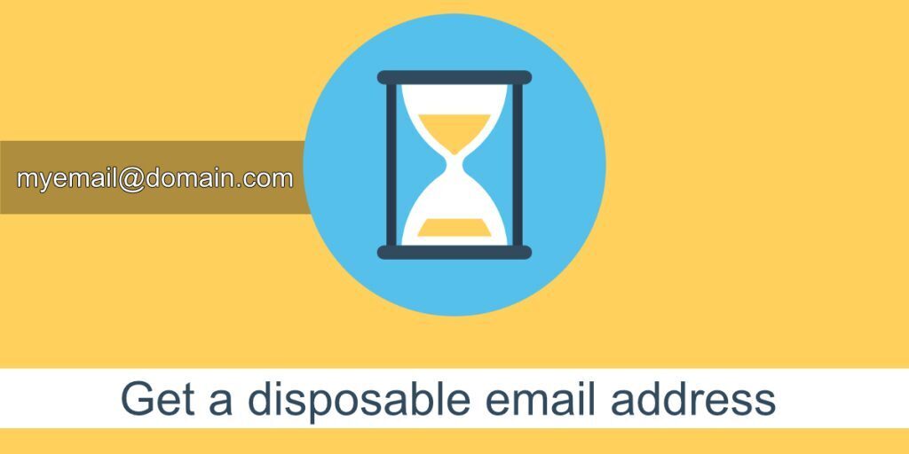 How to get a disposable email address