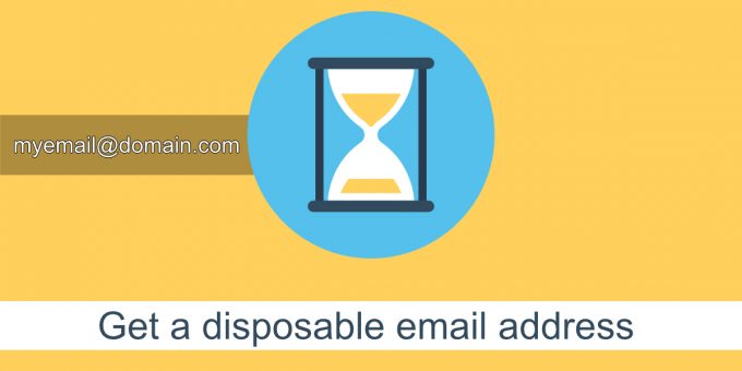 How to get a disposable email address