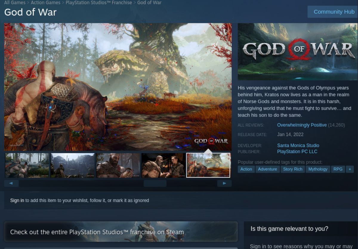 How to play God of War on Linux
