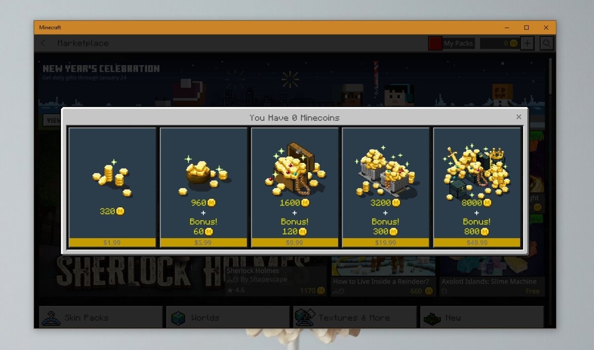 How do I get Minecoins in Minecraft?