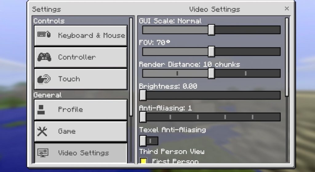 How do I make Minecraft run faster on my iPad