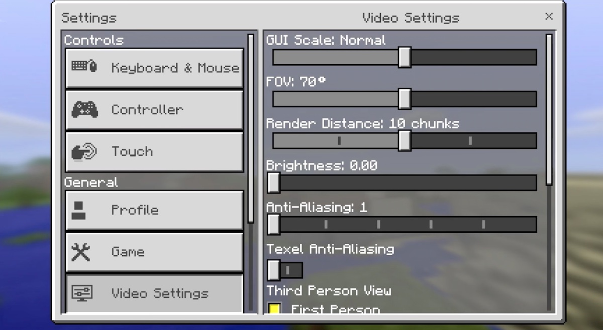 How do I make Minecraft run faster on my iPad