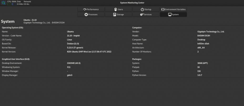 How to use System Monitoring Center to get info on your Linux system